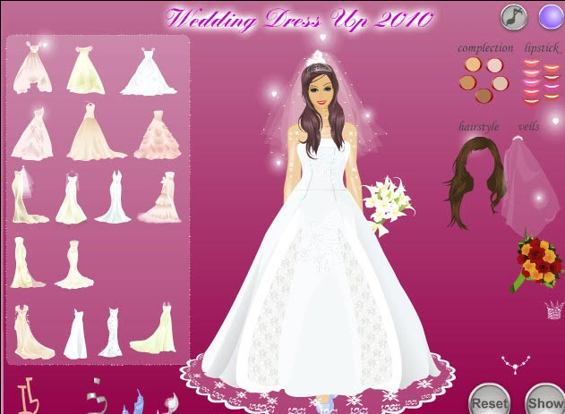 GAME BAJU PENGANTIN WEDDING DRESS UP UNTUK PC | HotgameMagazine.com