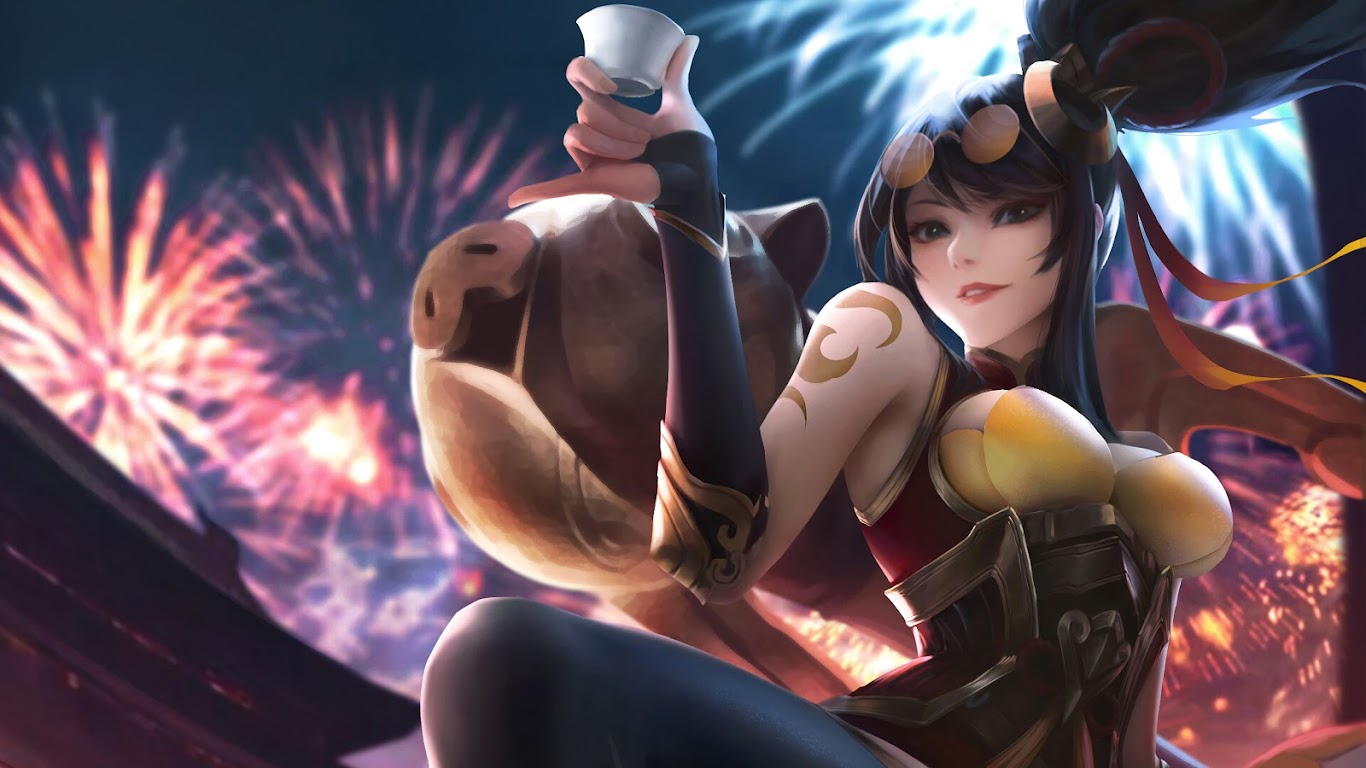 Firecracker, Vayne, LoL, 4K, #102 Wallpaper iPhone Phone