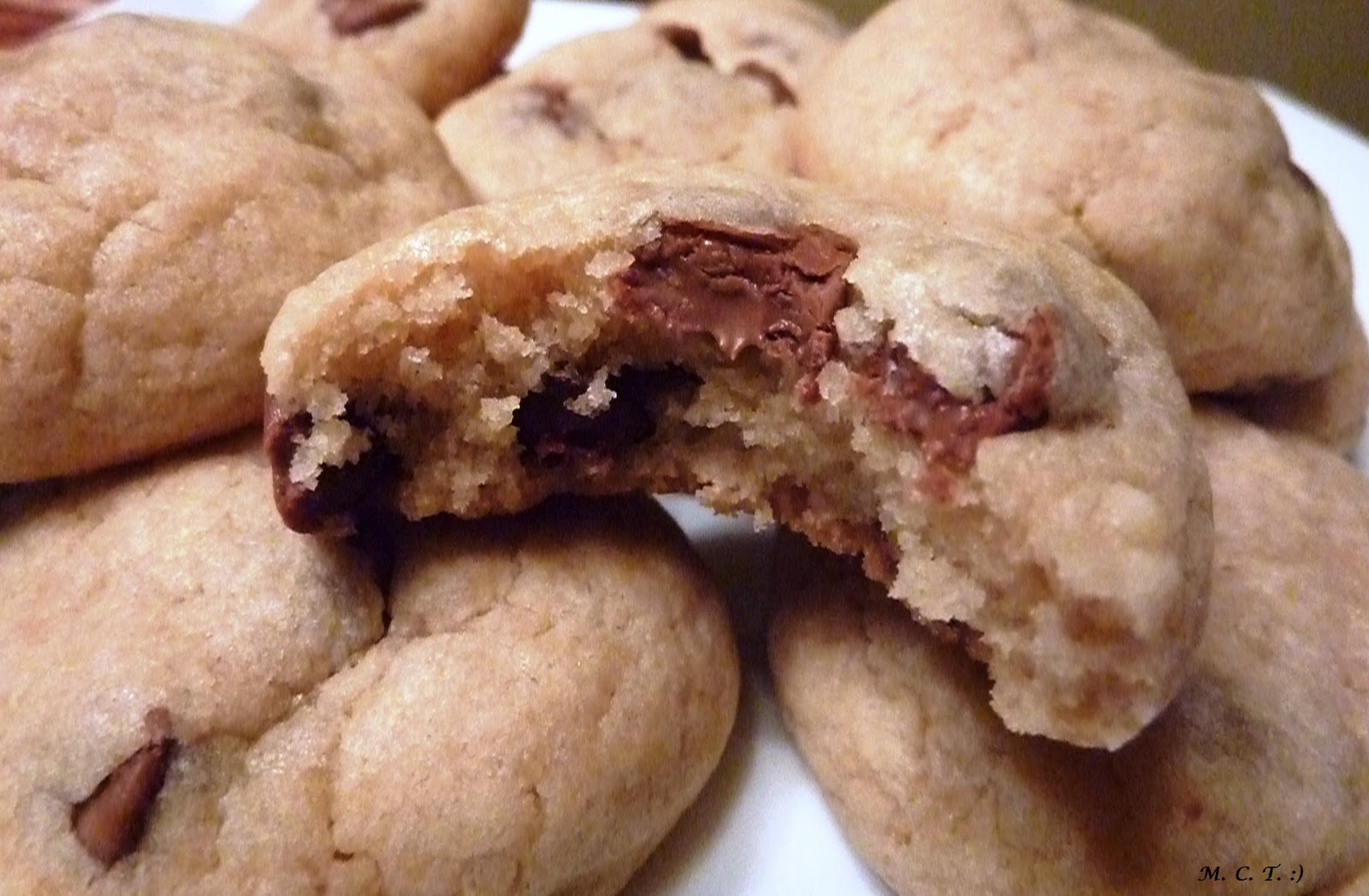 Recettes simples et faciles: Biscuits mous au chocolat genre Subway