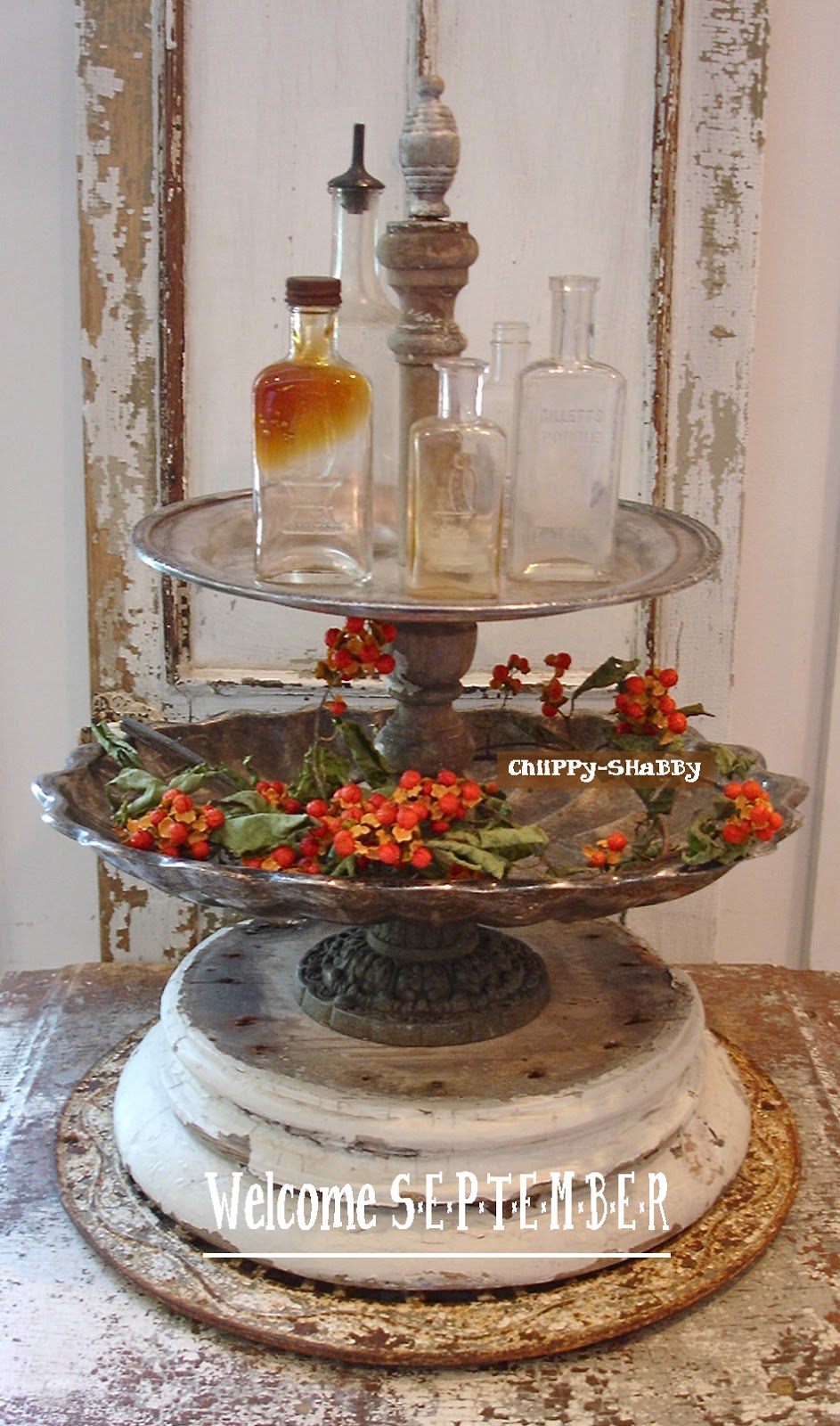 ChiPPy! - SHaBBy!: WeLcoMe SEPTEMBER with ViNtaGe Adornments...