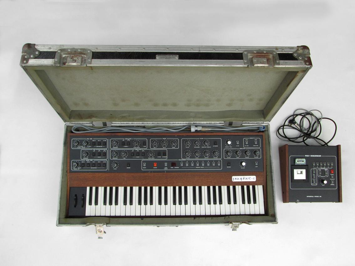 MATRIXSYNTH: SEQUENTIAL CIRCUITS PROPHET 5 REV3.2 & Poly Sequencer SN 1005