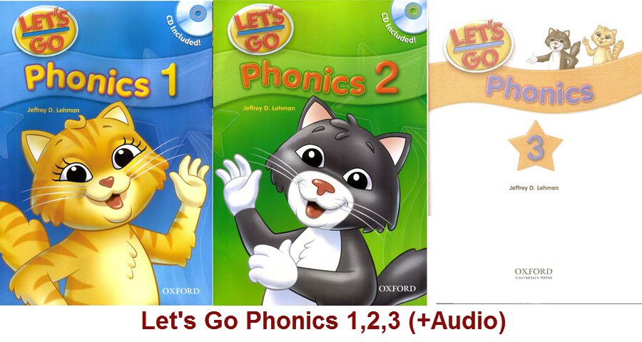 Let’s Go Phonics 1,2,3 (+Audio)