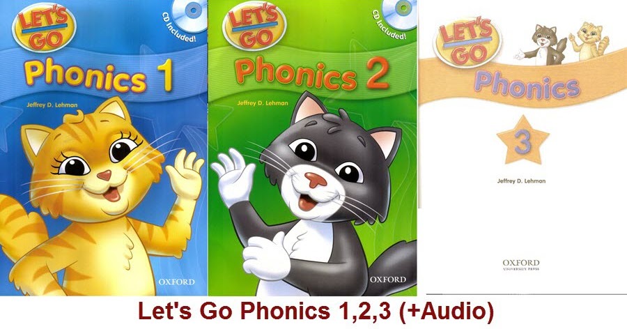 Let’s Go Phonics 1,2,3 (+Audio)