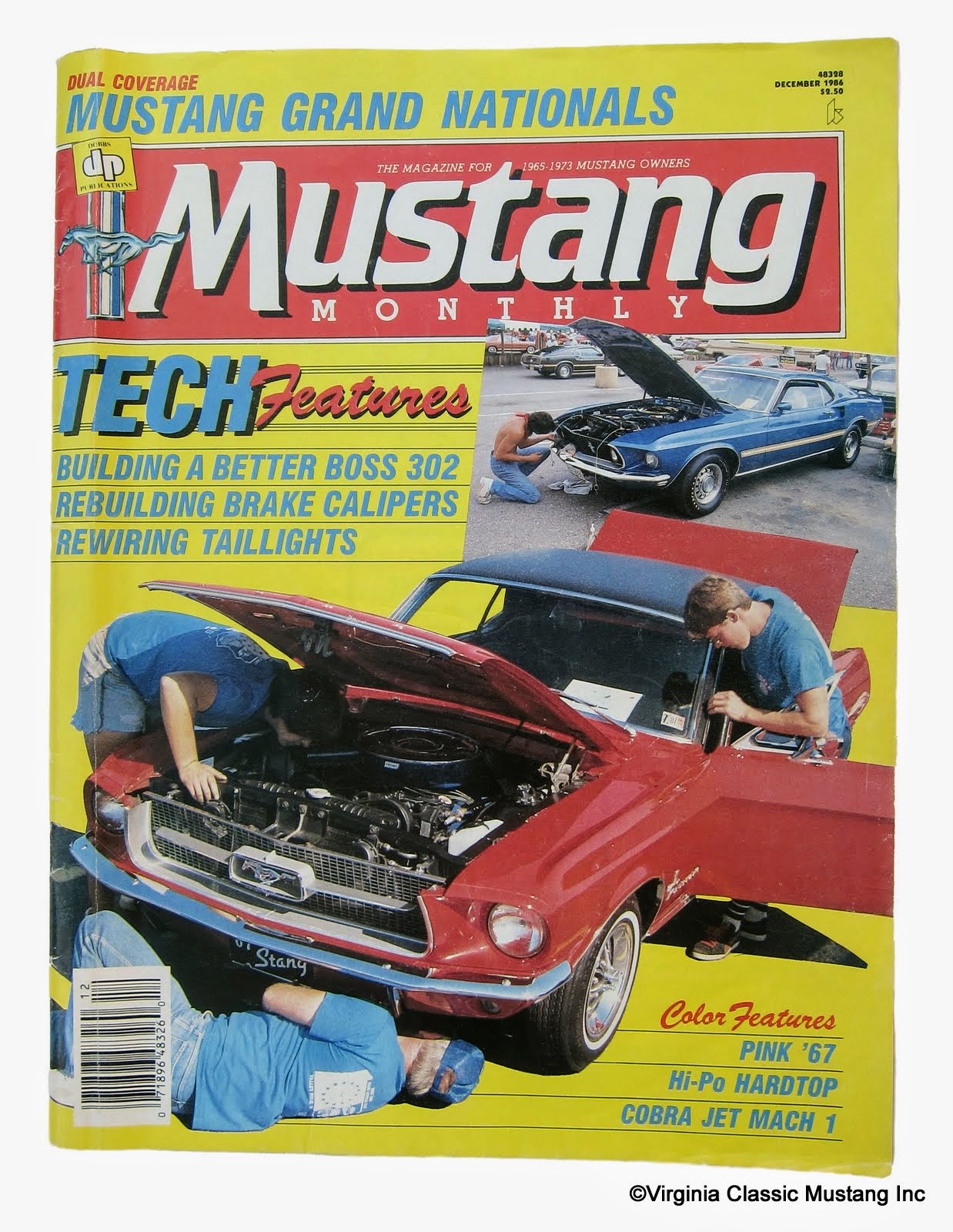 Virginia Classic Mustang Blog: Early 1965 Mustang 289 HiPo Convertible ...