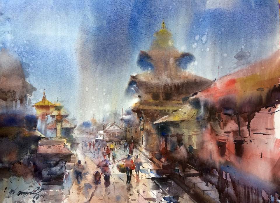 The Watercolour Log: Watercolour Paintings 36