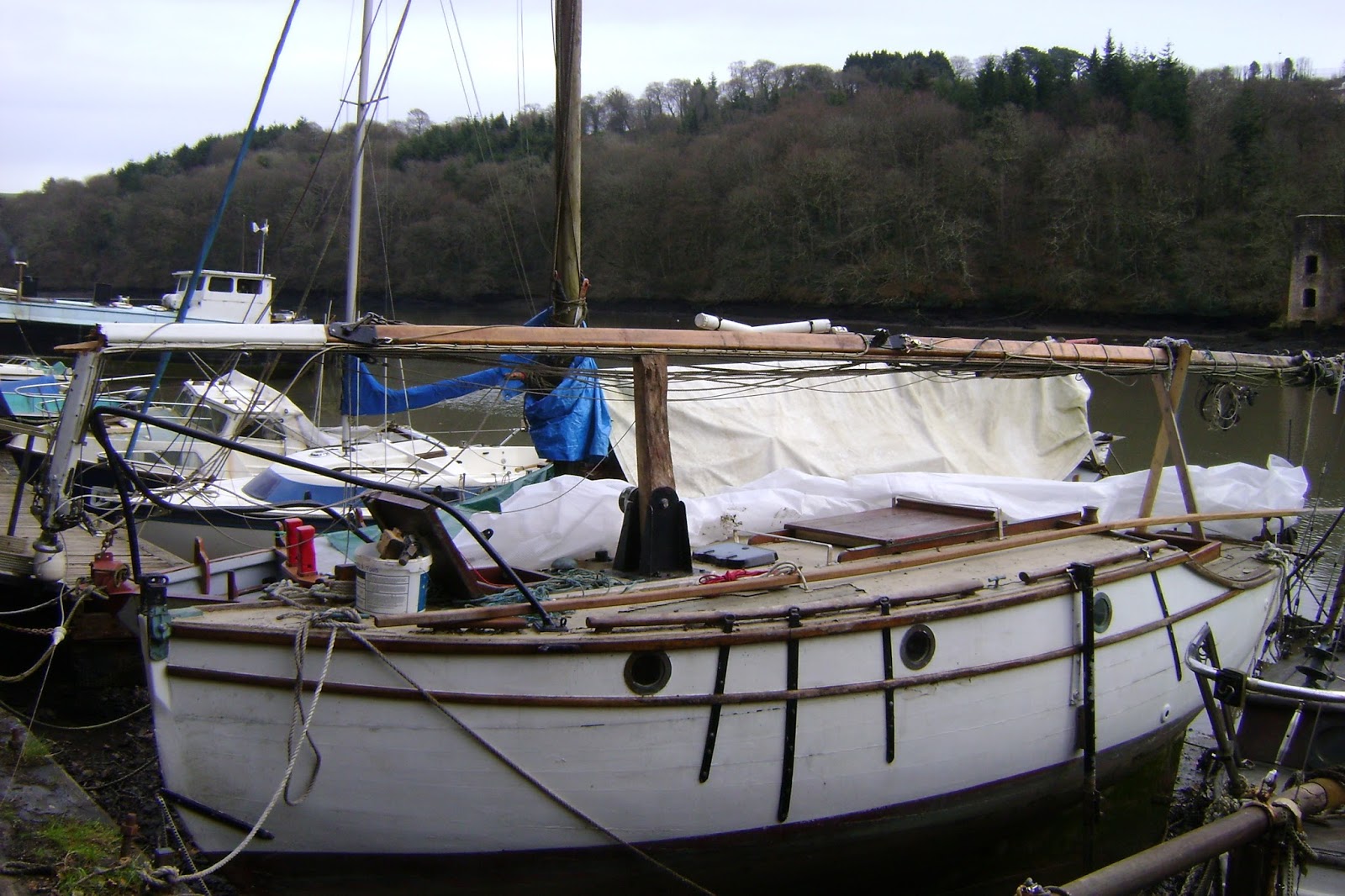 Marc'sBoats: Zephon our Harrison Butler Z4 ton yacht was launched in May