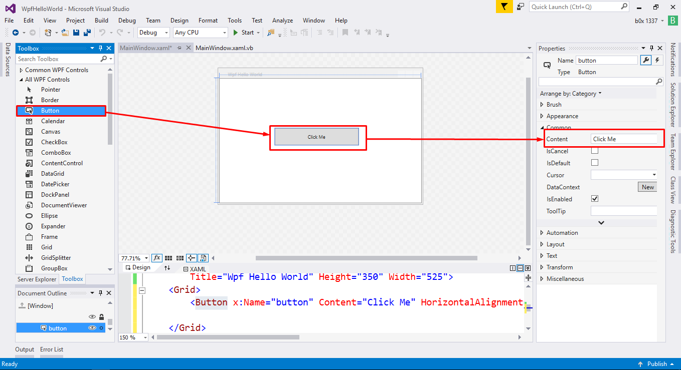 Vb Wpf Tutorial Make Wpf Desktop Application Kode