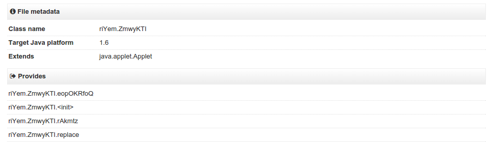 Digging deeper into JAR packages and Java bytecode ~ VirusTotal Blog