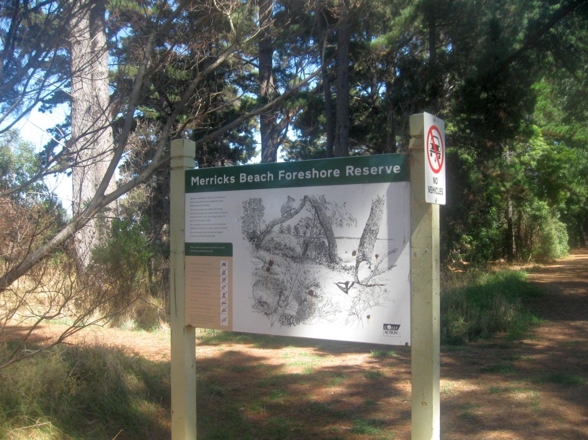 TRACKS, TRAILS AND COASTS NEAR MELBOURNE : Merricks Beach Coastal Reserve