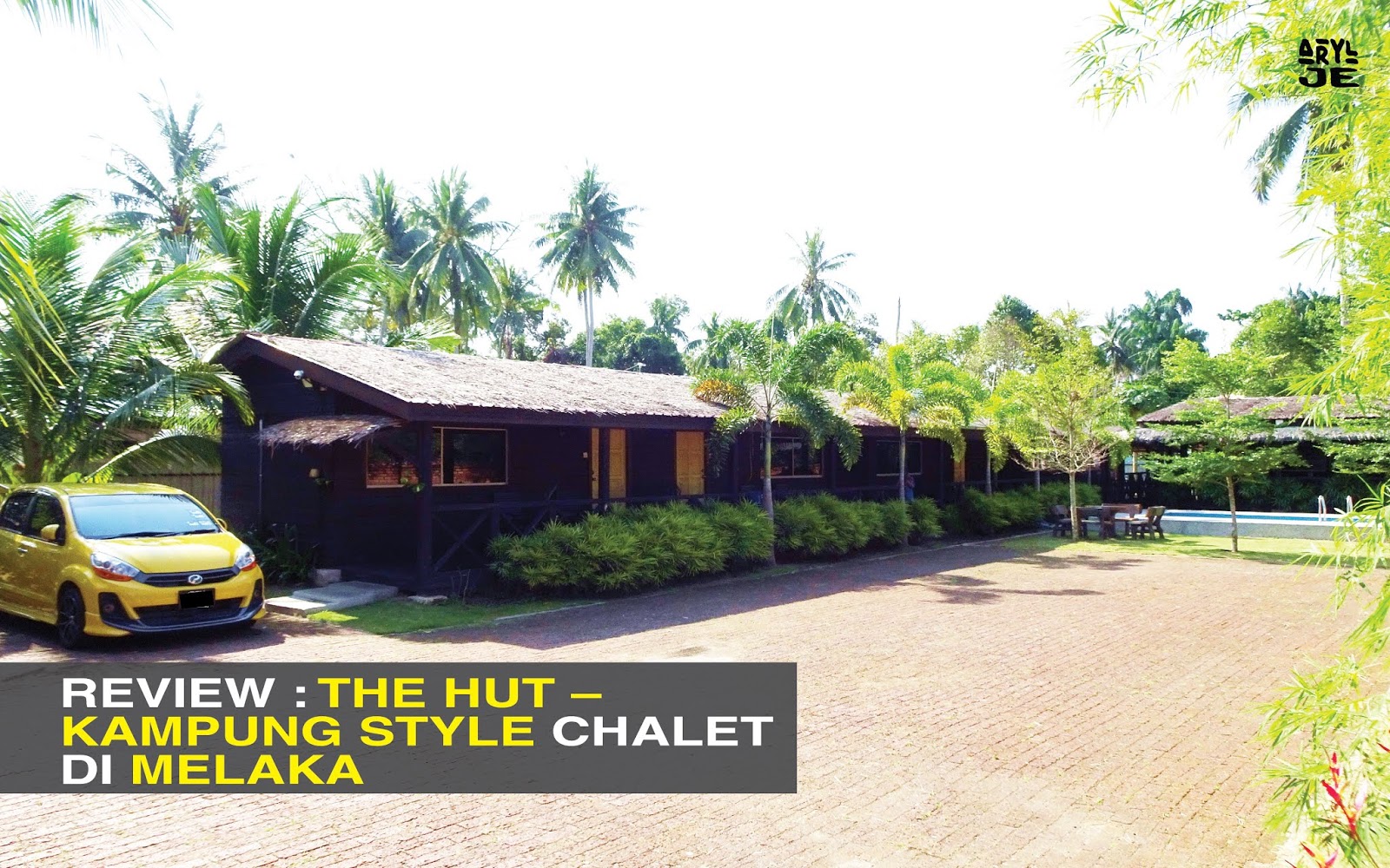 The Hut, Serkam – Kampung Chalet Style Di Merlimau Melaka