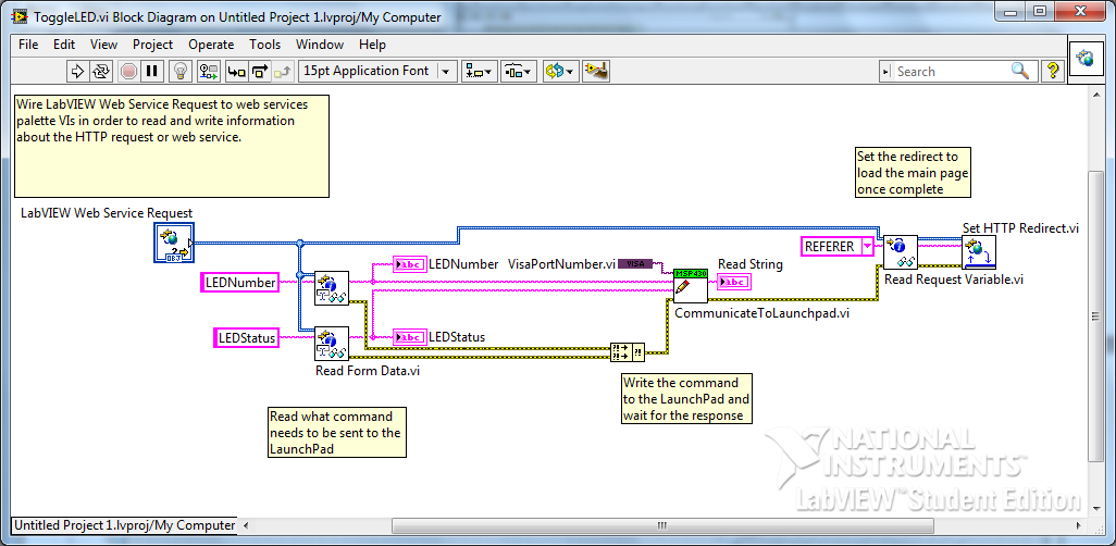Etching Pathways Labview Web Services Part 2