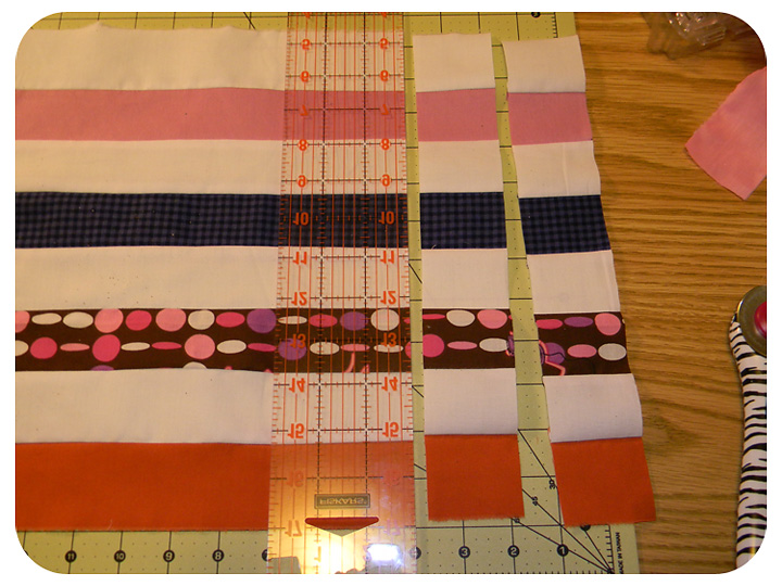 Scrappy Strip Patchwork Quilt Block Tutorial | Bull Rock Barn and Home