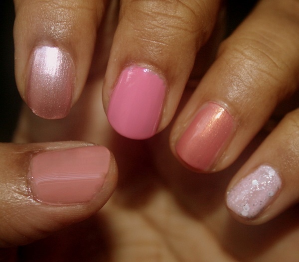 Makeup, Beauty and More: My Top 5 Pink Nail Polish Picks