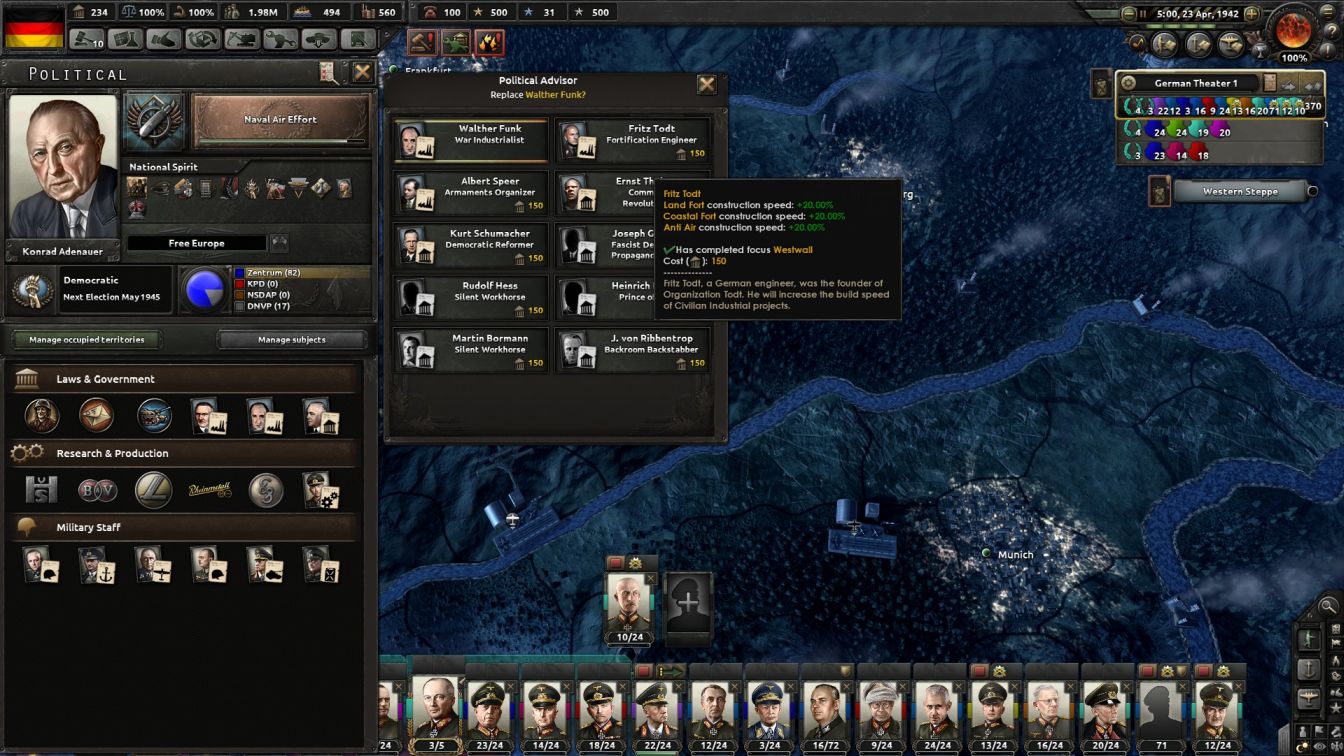 Germany . HOI4 - Return to Peace