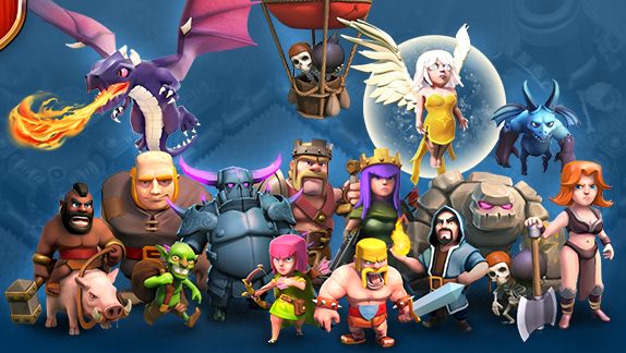 10 Troops Karakter Barracks COC Update Terbaru - Game Bagus