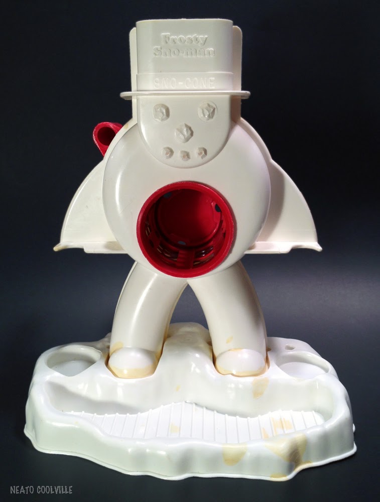 Neato Coolville: FROSTY SNO-MAN SNO-CONE MACHINE: A TOY FROM MY ...
