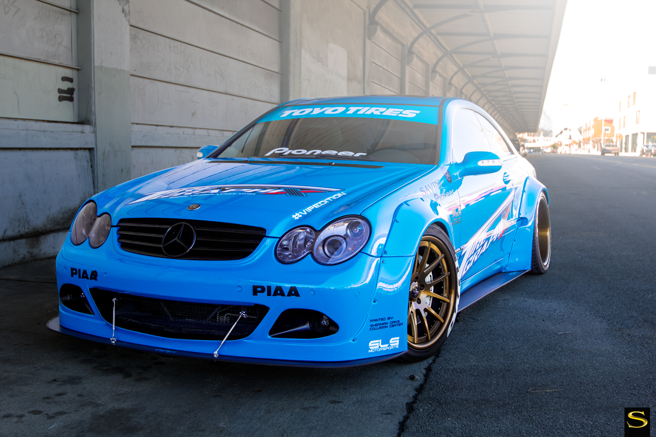 Mercedes-Benz CLK Rocket Bunny [Project RONIN] | BENZTUNING