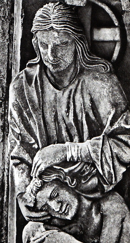 Notes from Stillsong Hermitage: God Creating Adam -- Chartres