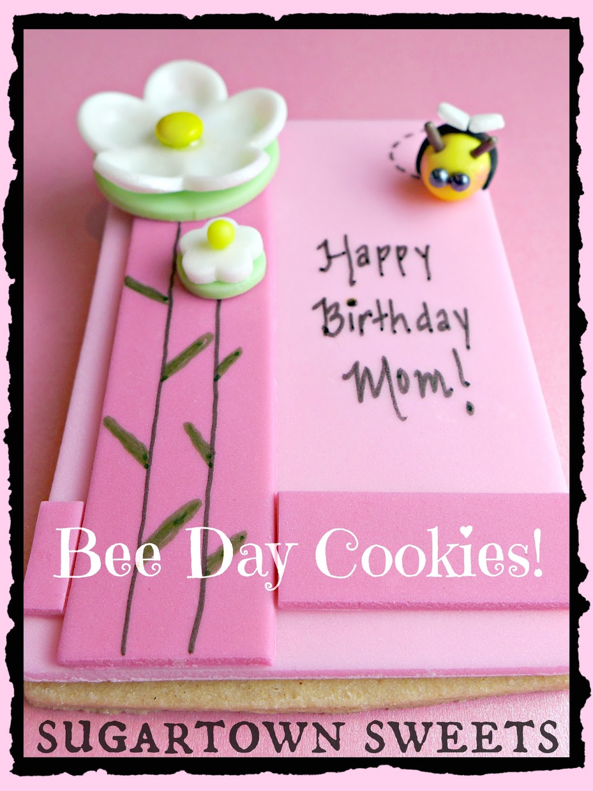 Sugartown Sweets: Buzzing With Cuteness Bee Day Cookies!