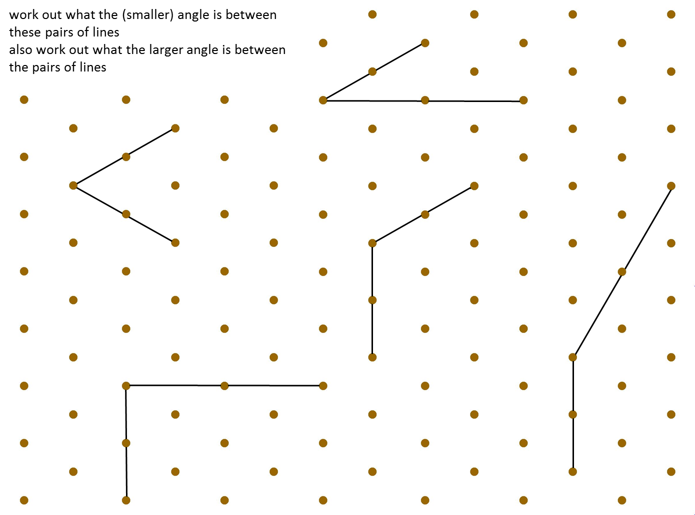 MEDIAN Don Steward mathematics teaching: isometric angles
