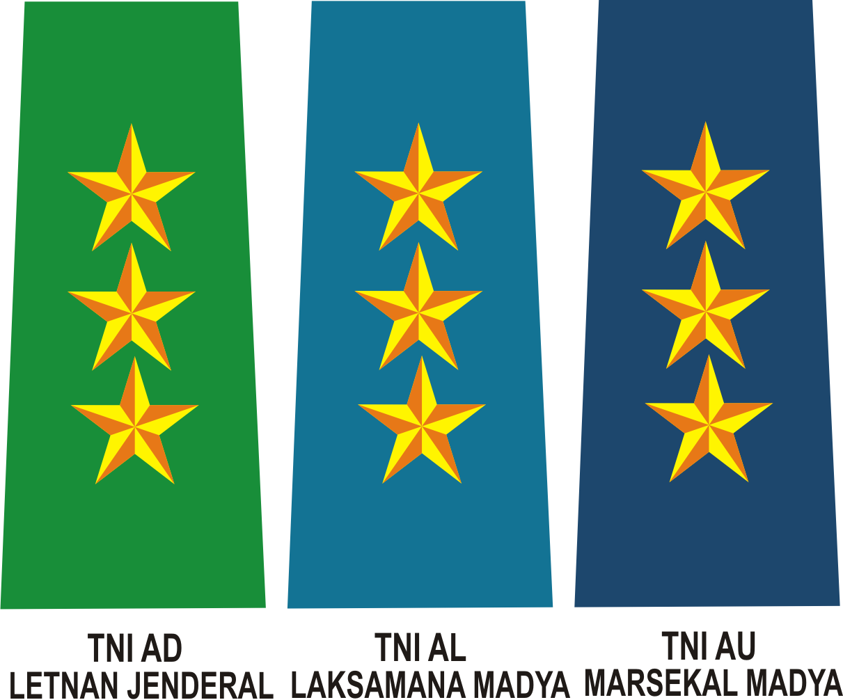 ISLAMMUMIN RAHMATALLIL'ALAMIN: Tanda Pangkat TNI