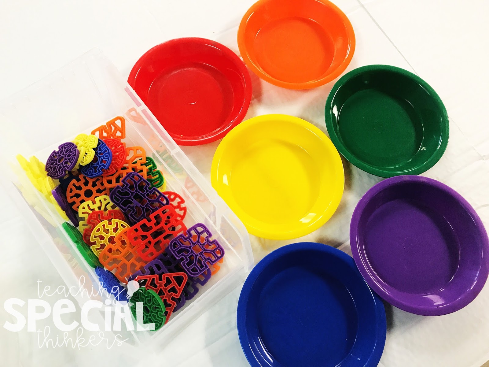 Color Matching and Color Sorting Work Tasks | Teaching Special Thinkers ...