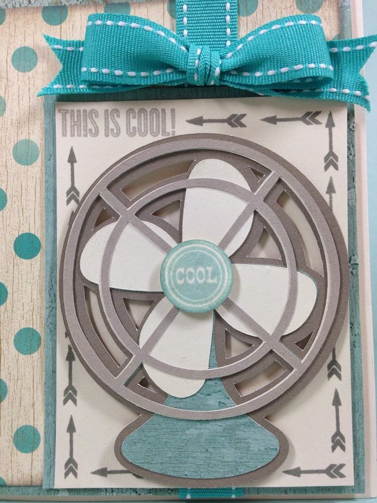 Courtney Lane Designs: Cricut Cool Fan card