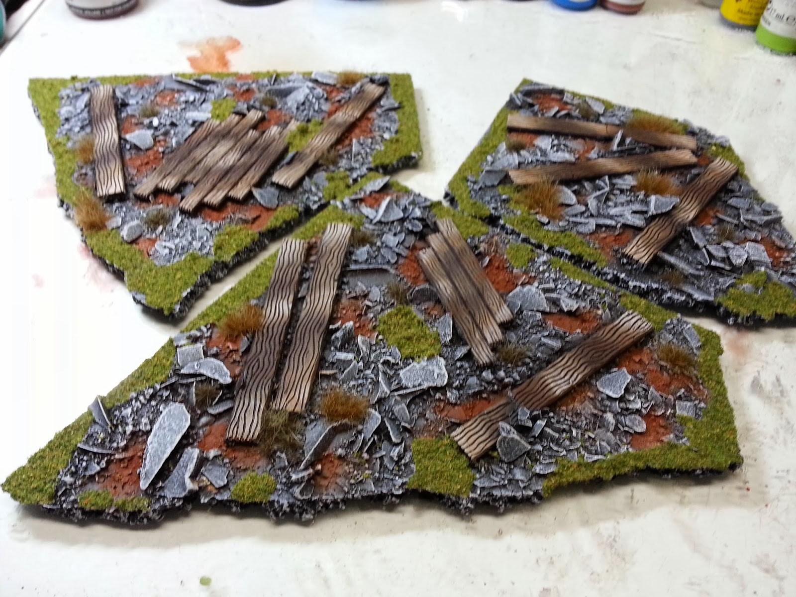 The Dragon's Nest: hill and rough terrain