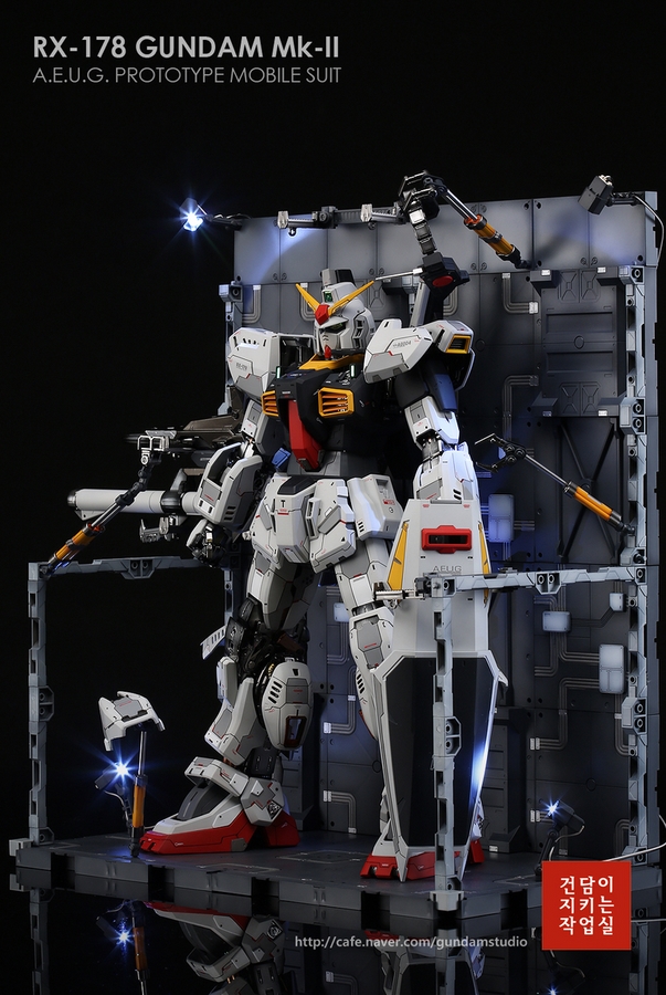 Custom Build: PG 1/60 RX-178 Gundam Mk-II AEUG Detailed - Gundam Kits ...