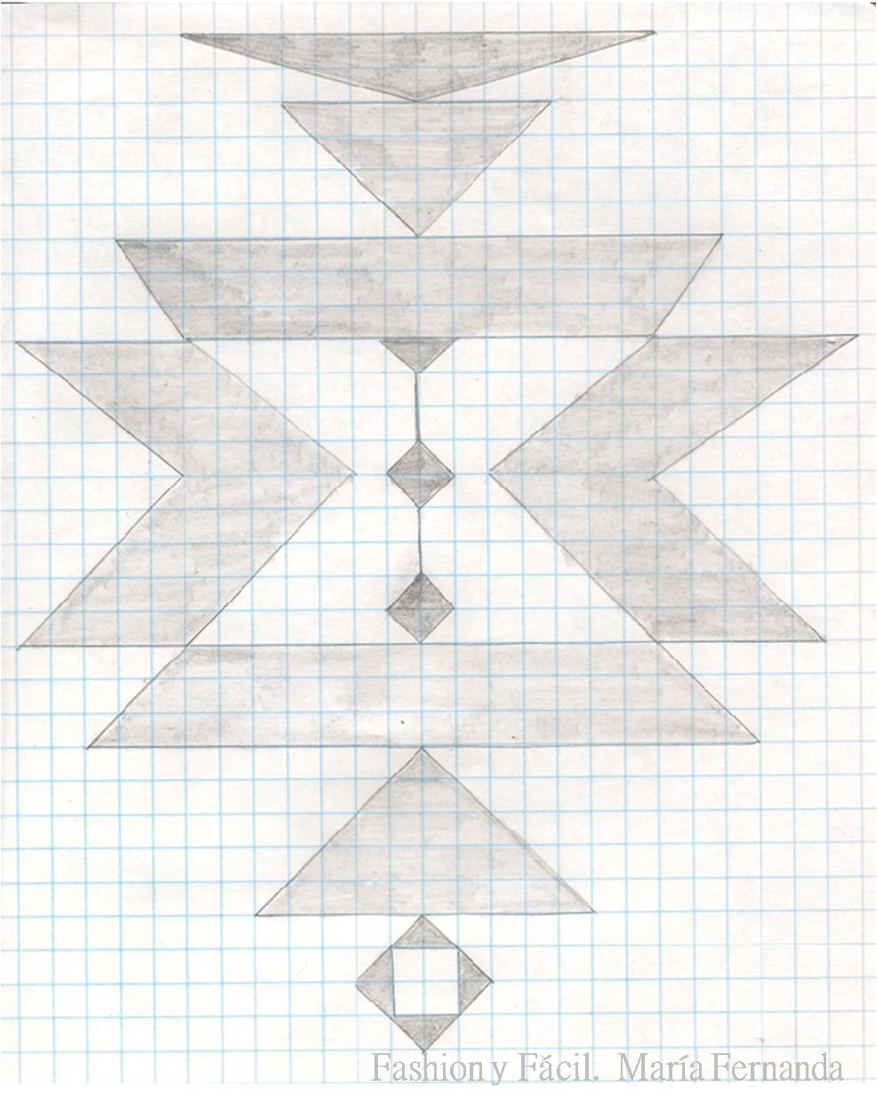 Fashion y Fácil DIY: DIY Patrón azteca inspiration. (DIY Aztec pattern ...