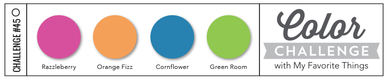 Peppermint Patty's Papercraft: My Favorite Things Color Challenge # 45