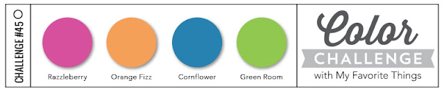 Peppermint Patty's Papercraft: My Favorite Things Color Challenge # 45