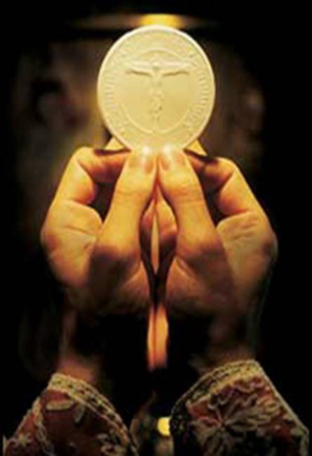 KATHOLIKOS ROMANO: † EUCARISTIA.