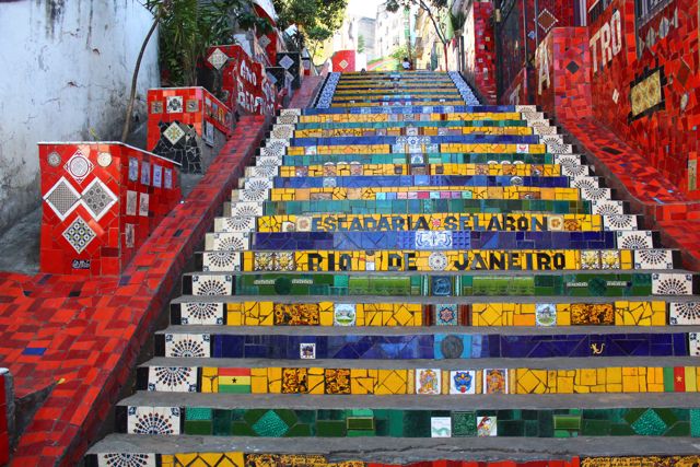 Fiona Veikkanen: Escadaria Selaron- Rio de Janeiro
