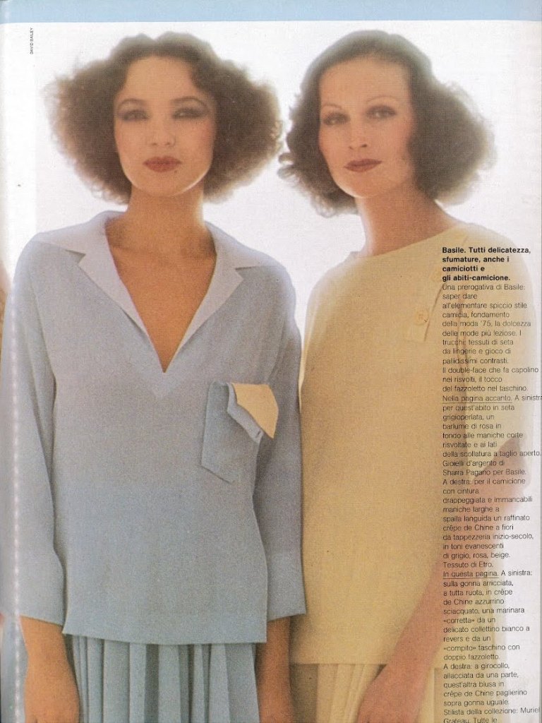 Sensación Vintage: Moda de 1975 según la lente de David Bailey