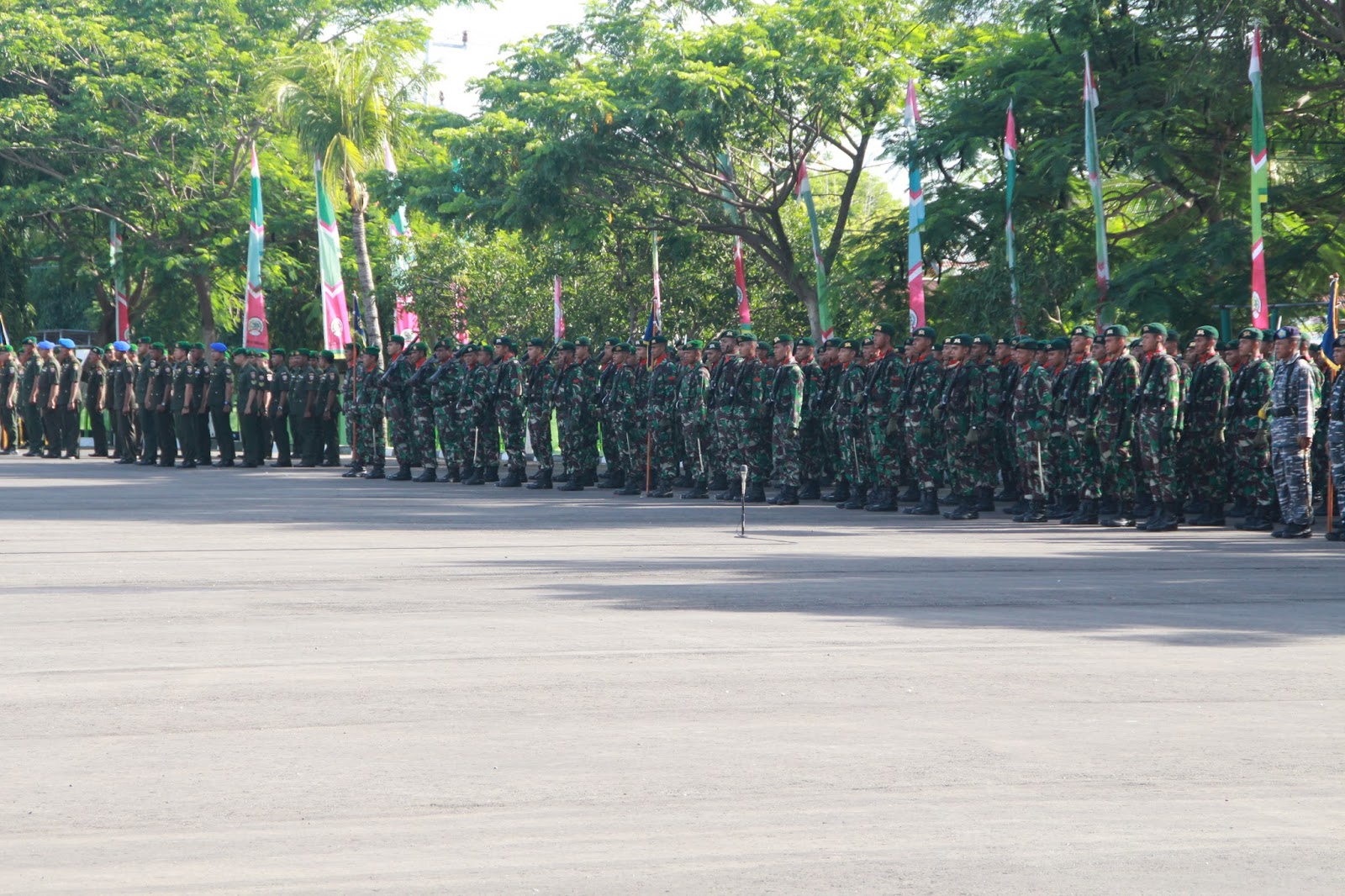 YONIF743/PRADNYA SAMAPTA YUDHA: Upacara Hari Infanteri TNI AD ke 68
