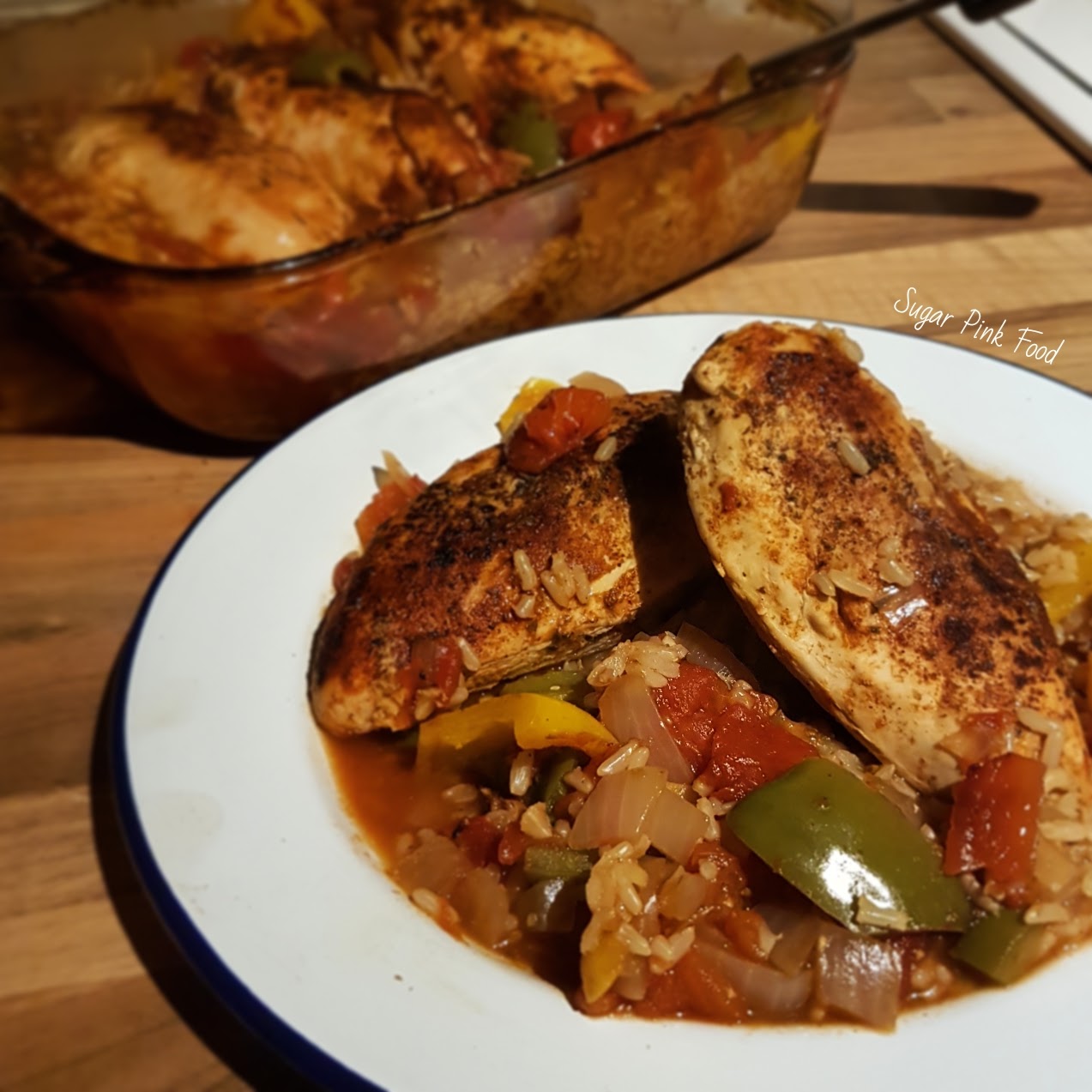 Slimming World Friendly Recipe: Balsamic Chicken & Rice | Sugar Pink ...