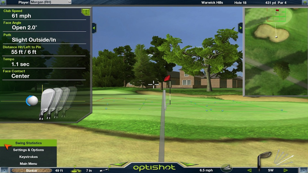 Hooked: Ireland's Golf Courses: OptiShot +3 Infrared Golf Simulator - A ...