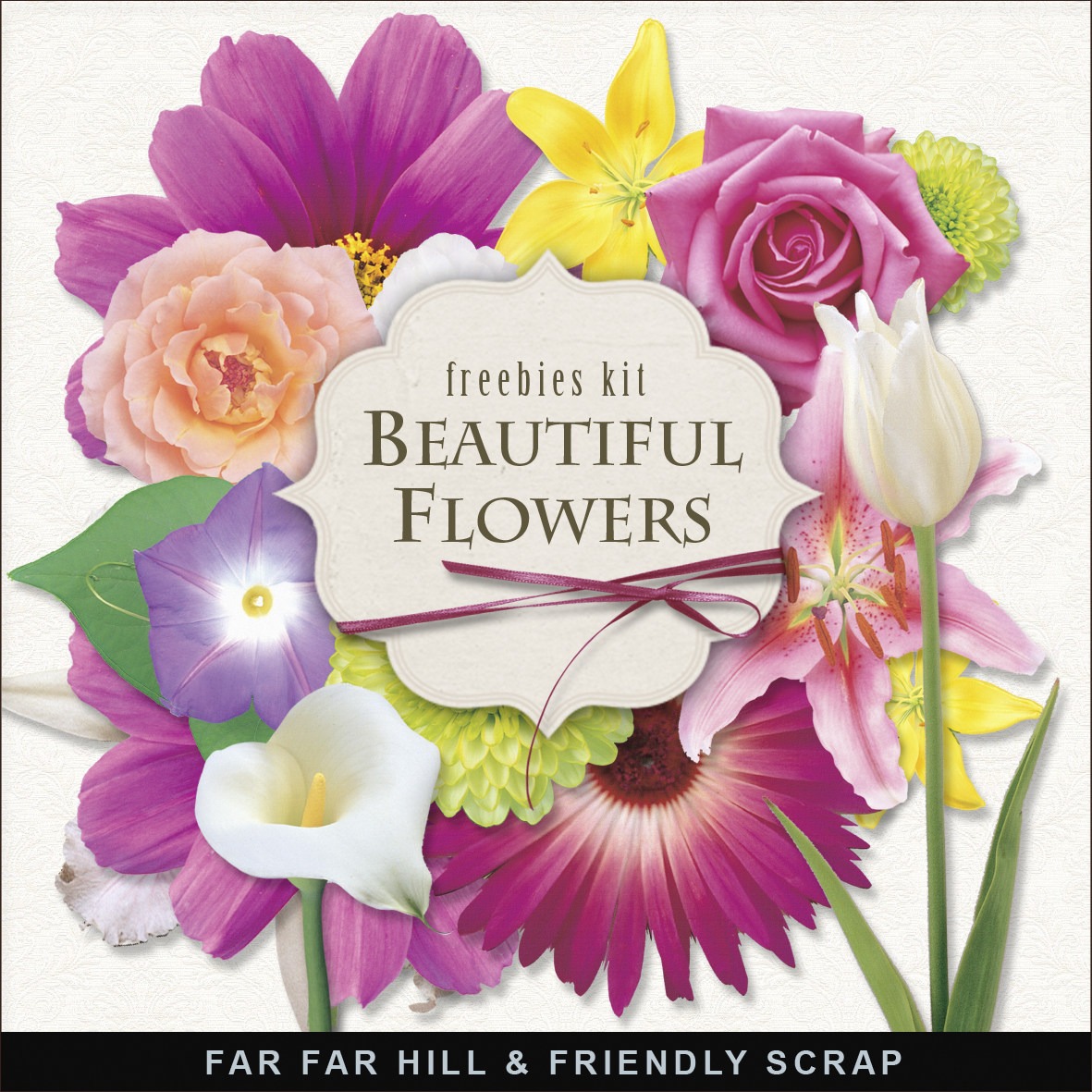 Freebies Kit of Beautiful Flowers:Far Far Hill - Free database of ...