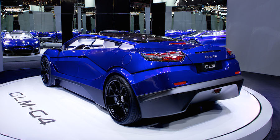 日本発の次世代EVスーパーカー「GLM G4」がパリモーターショーで初披露！2019年の量産開始を目指す。 - Idea Web Tools ...