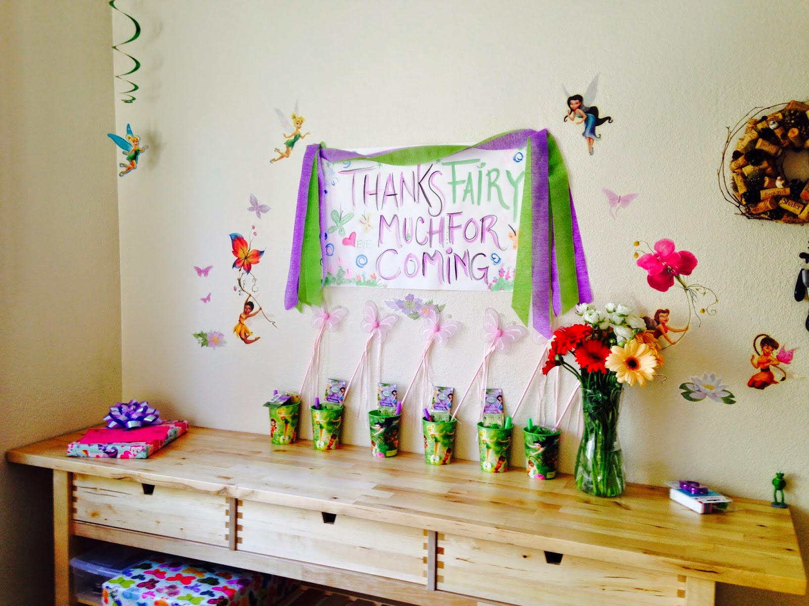 Coffey Girl Creates: Eve's 3rd Pixie Themed Birthday Party