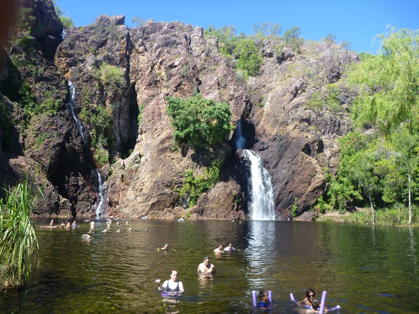 Just Keep on travelling: Wangi Falls, Litchfield National Park