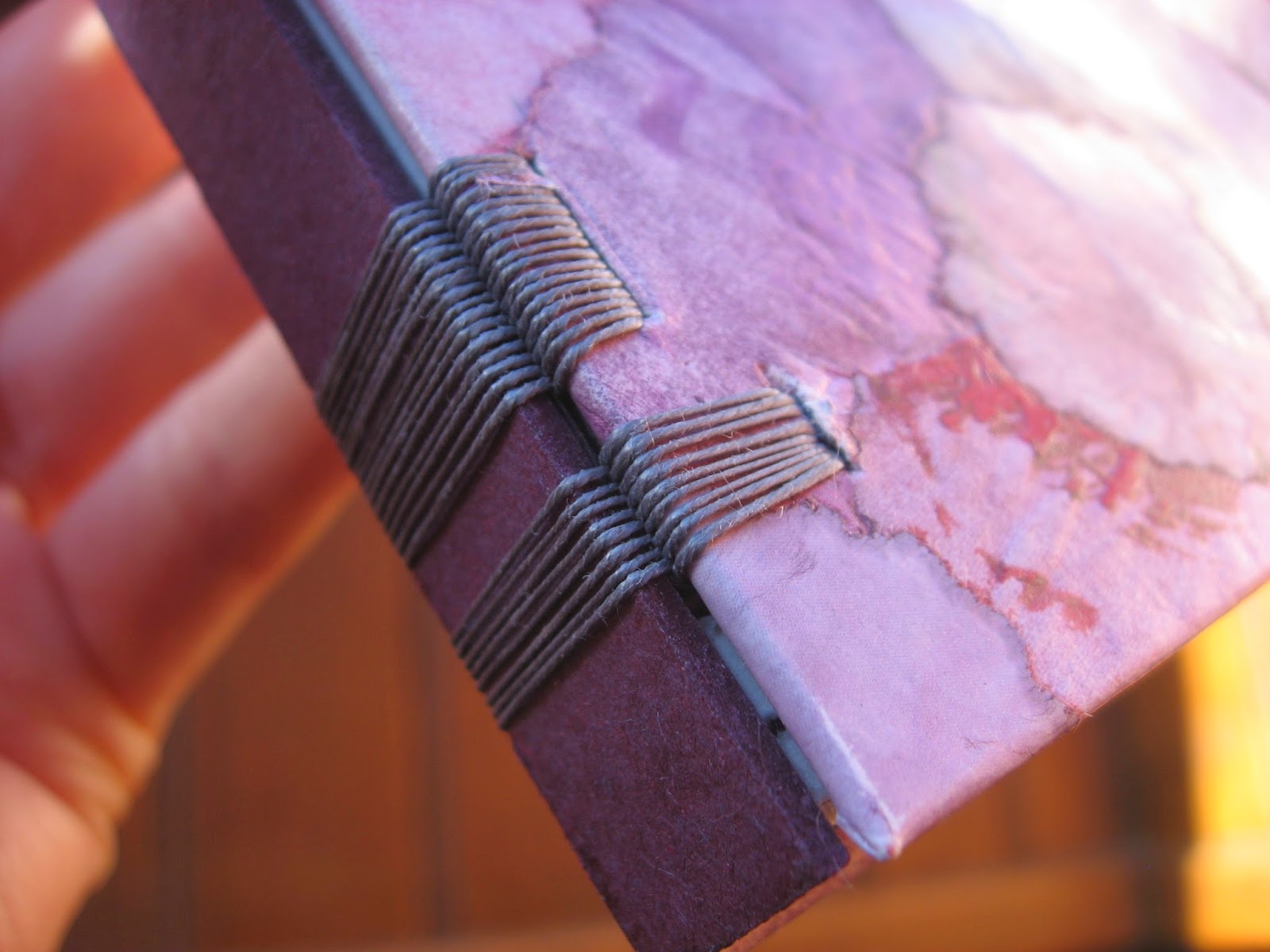 Les Reliures de Suzie: Reliure crisscross