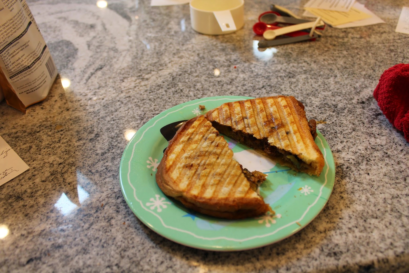 Dinner with the Grobmyers: Meatloaf Panini