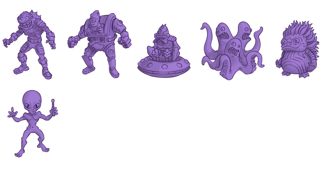 Little Weirdos: Mini figures and other monster toys: Q&A: SLUG Zombies ...