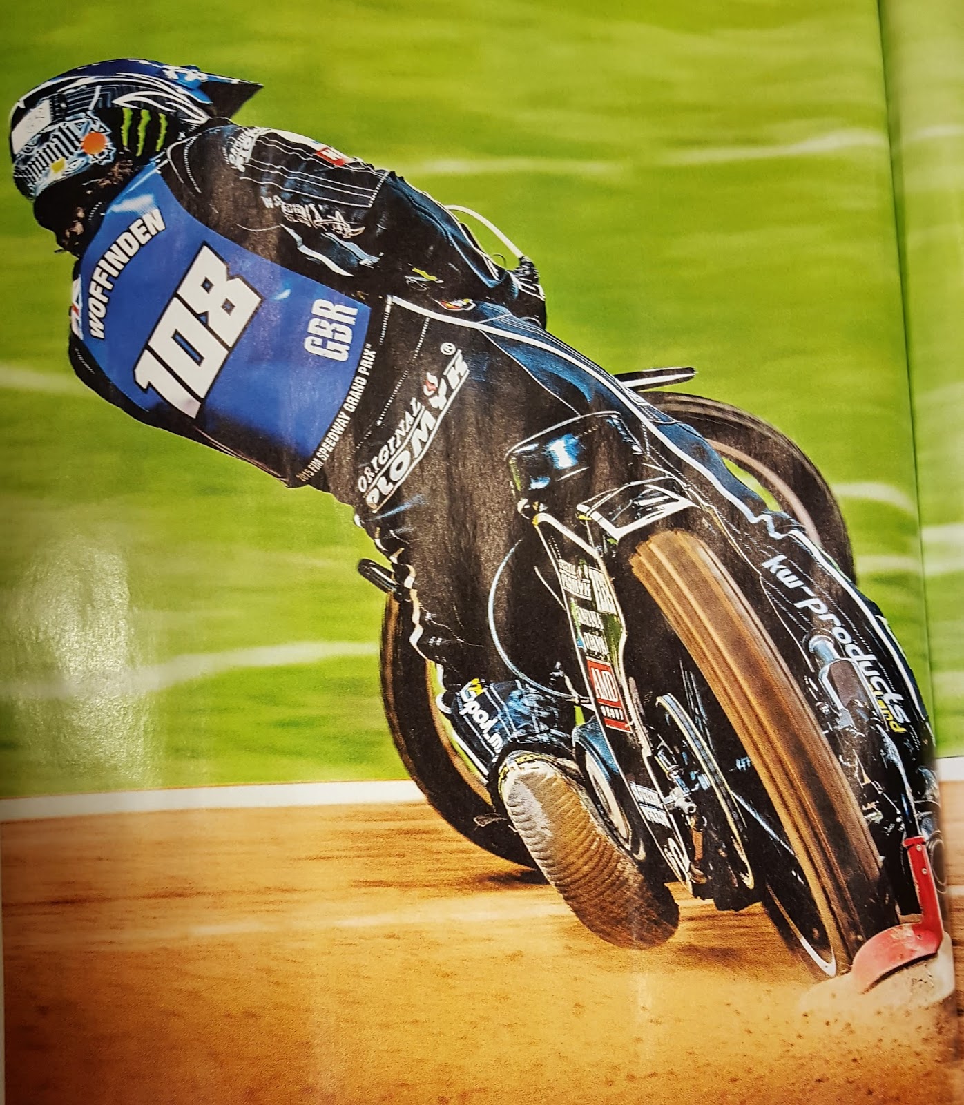 POPPA WHEELIE: Tai Woffinden 2015 World Speedway Champion