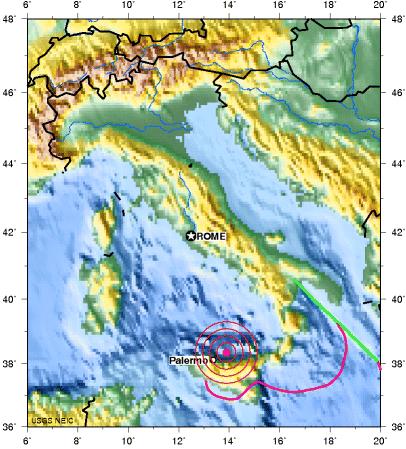 WORLD RECENT EARTHQUAKE
