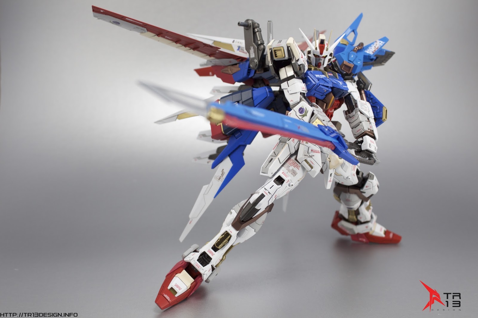 GUNDAM GUY: 1/100 Perfect Strike Gundam Advanced - Customized Build
