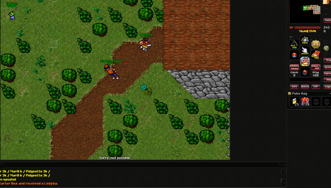 Novo Game Tíbia Pokemon! - Pokémon MegaMania (Fechado)