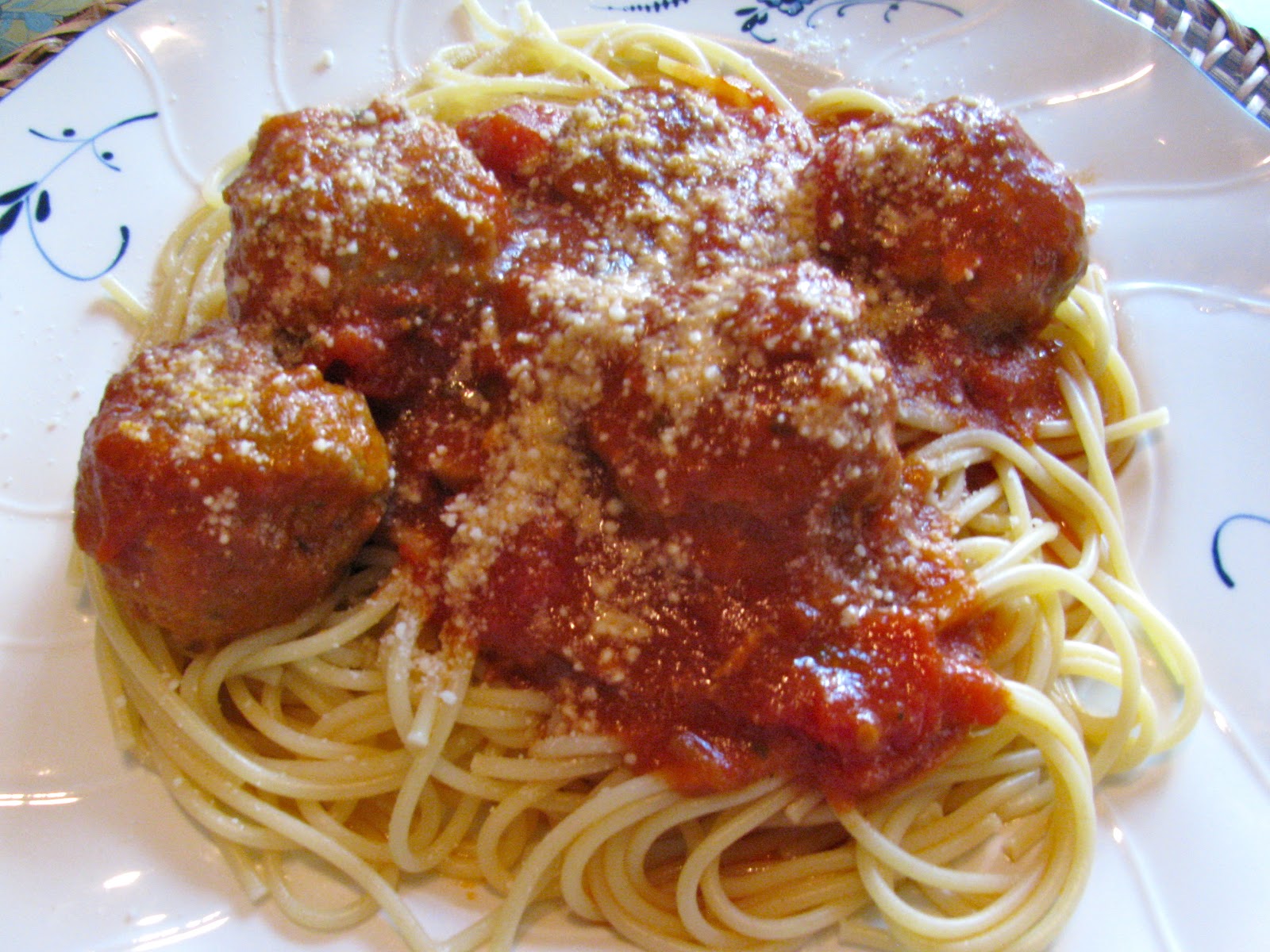 Rita's Recipes: Turkey Meatballs and Spaghetti